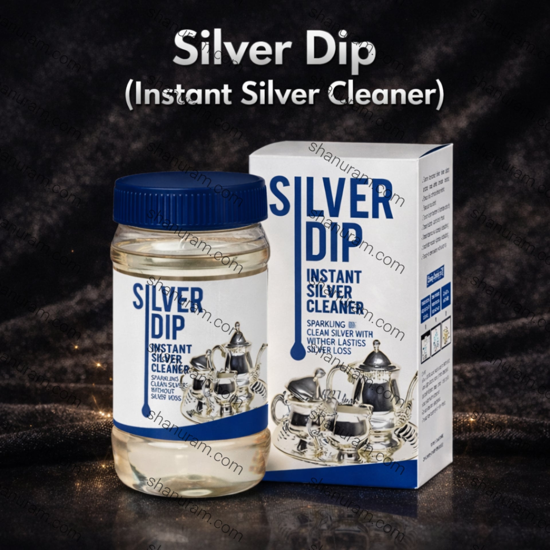 Silver Dip Instant Silver Cleaner | Non-Toxic Silver Polish - 300ml ...